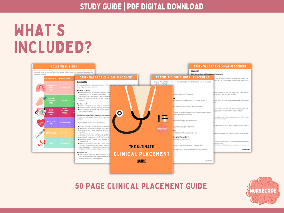 The Ultimate Clinical Placement Guide for Nursing Students – Nurse Code