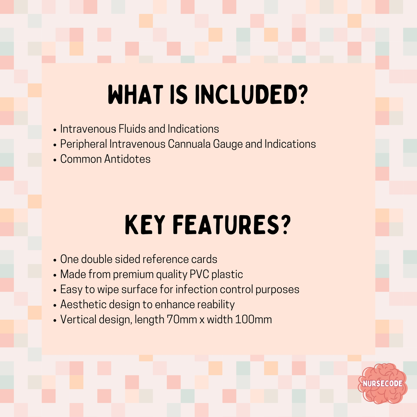 Intravenous Fluids, Cannulas & Antidotes Nursing Reference Card – Nurse ...